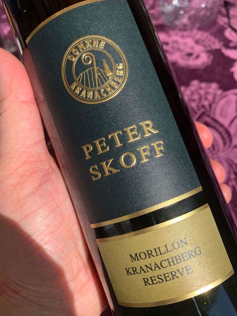 2015 Peter Skoff Morillon Reserve Kranachberg, Austria, Styria ...