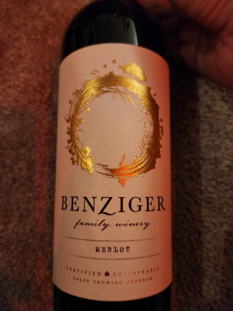 2020 Benziger Family Winery Merlot Sonoma County, USA, California ...