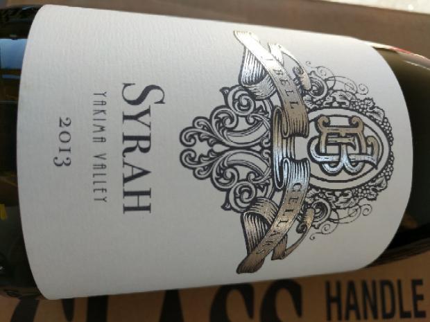 2013 J Bell Cellars Syrah, USA, Washington, Columbia Valley, Yakima ...