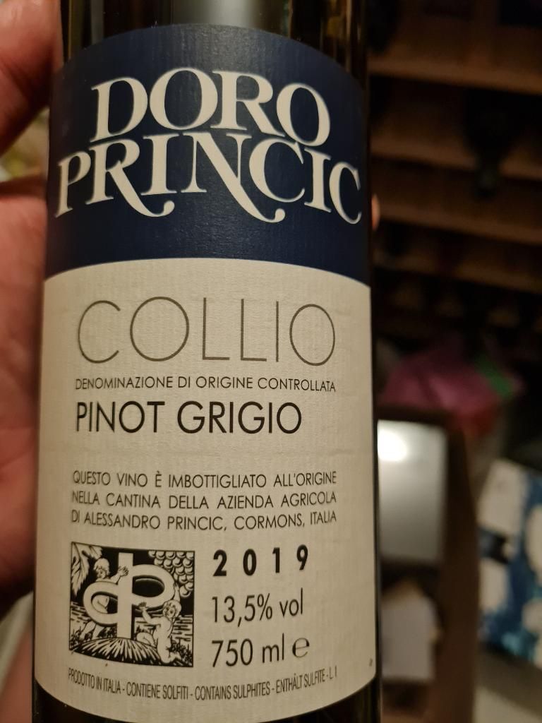 2019 Doro Princic Collio Pinot Grigio, Italy, Friuli-Venezia Giulia ...