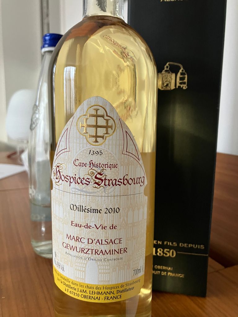 2010 Lehmann Distillerie Marc d'Alsace Gewurztraminer Hospices de ...