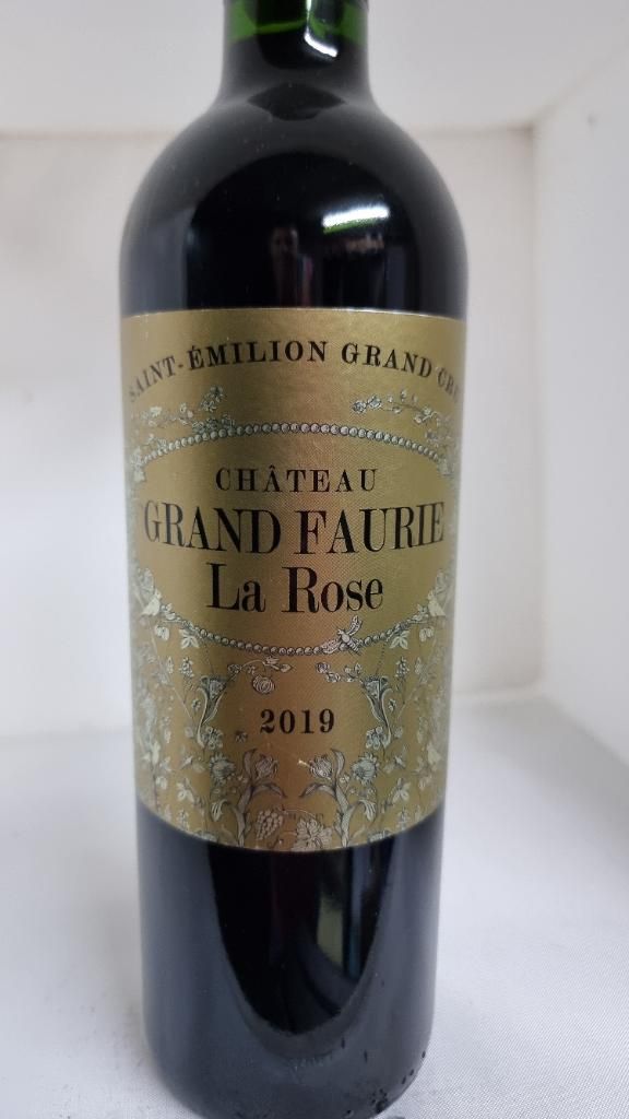 2019 Château Grand Faurie La Rose, France, Bordeaux, Libournais, St ...