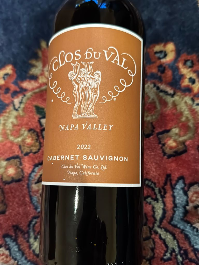 2022 Clos du Val Cabernet Sauvignon Napa Valley, USA, California, Napa ...