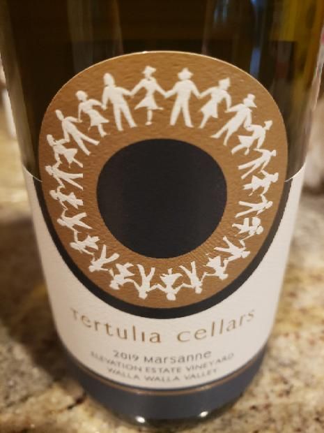 2019 Tertulia Cellars Marsanne Elevation Estate Vineyard, USA ...