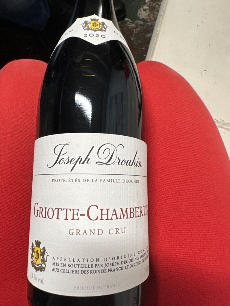 2020 Joseph Drouhin Griotte-Chambertin, France, Burgundy, Côte de Nuits ...