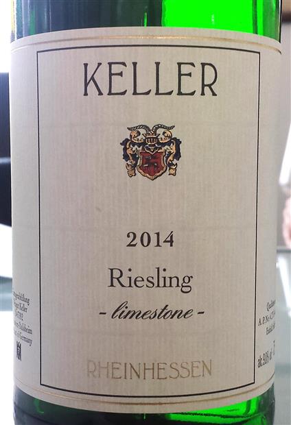 2014 Weingut Keller Riesling Limestone, Germany, Rheinhessen ...