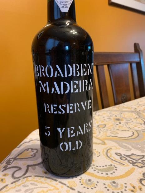 NV Broadbent Madeira Reserve Fine Rich 5 Years Old, Portugal, Madeira ...