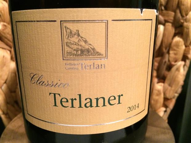 2014 Cantina Terlan Terlano Terlaner Classico, Italy, Trentino-Alto ...