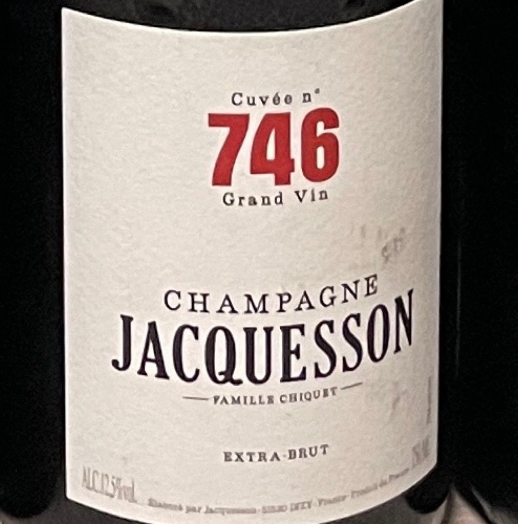 2015 Jacquesson & Fils Champagne Cuvée No. 746 Extra Brut, France ...
