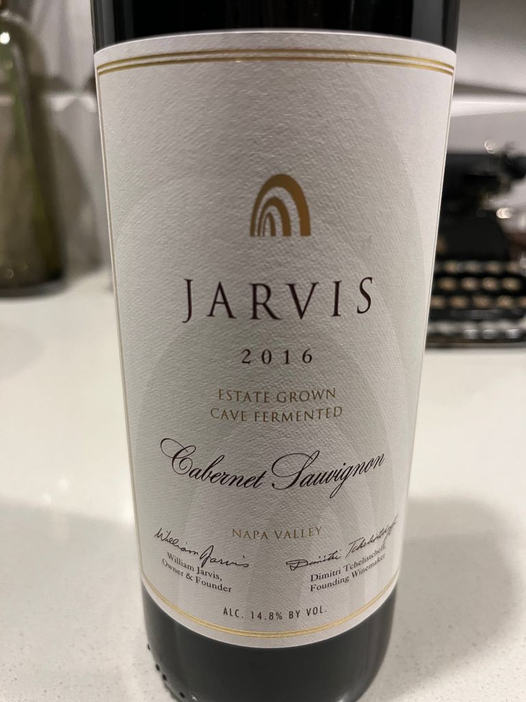 2016 Jarvis (California) Winery Cabernet Sauvignon, USA, California ...