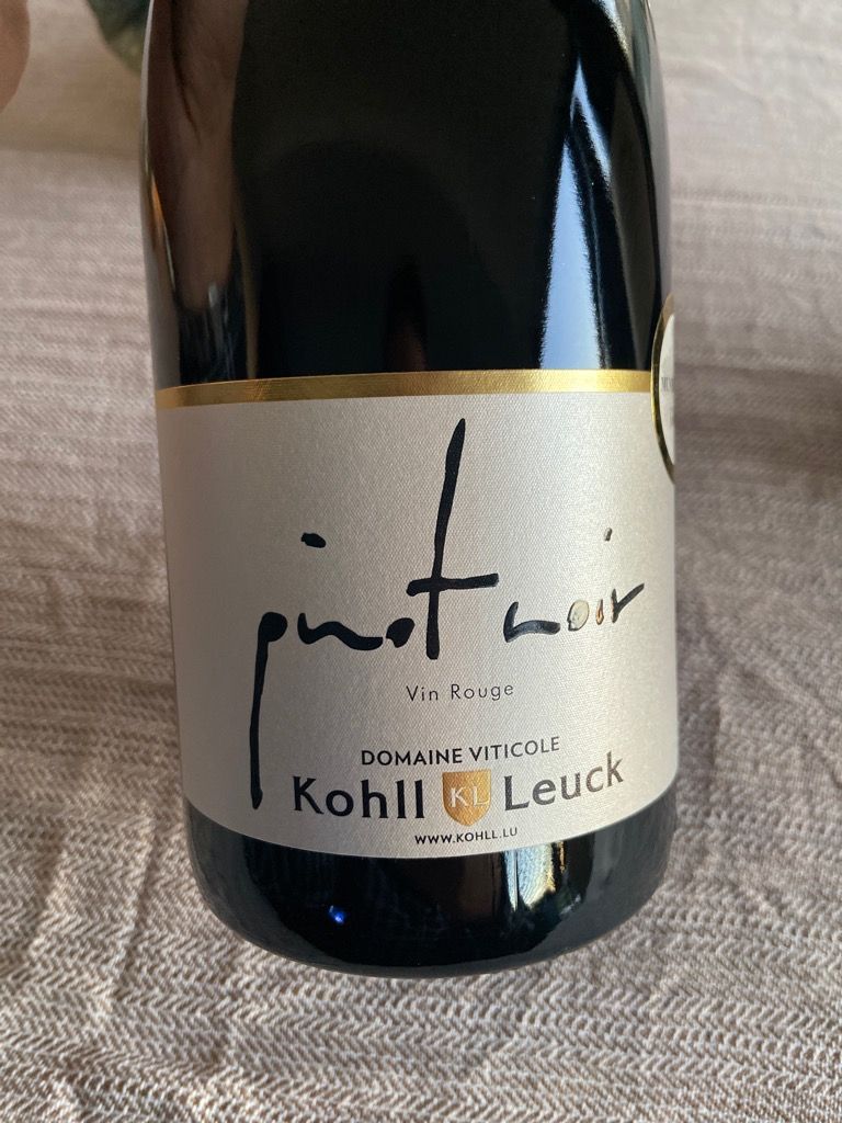 2018 R. Kohll-Leuck Pinot Noir Kelterberg, Luxembourg, Moselle, Moselle ...