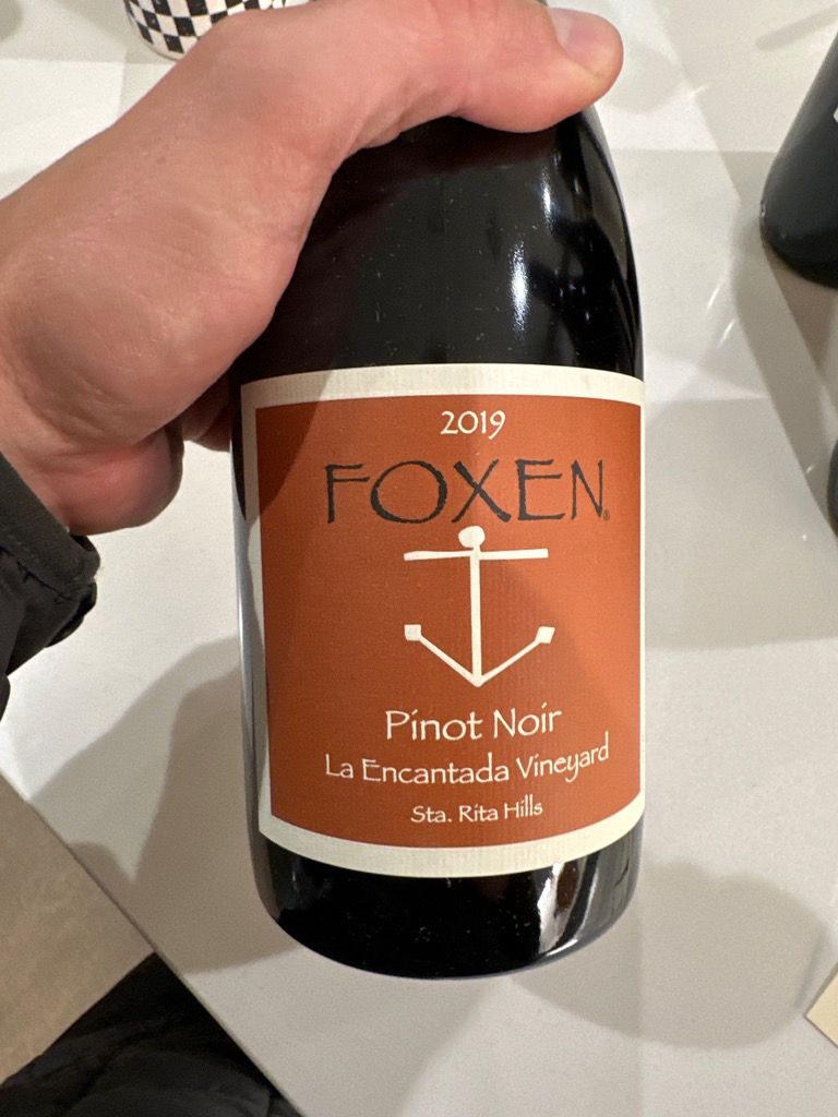 2019 Foxen Pinot Noir La Encantada Vineyard, USA, California, Central ...