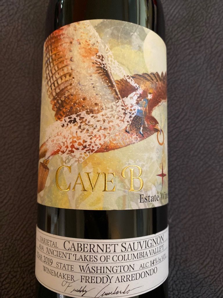 2021 Cave B Estate Winery Cabernet Sauvignon, USA, Washington, Columbia ...