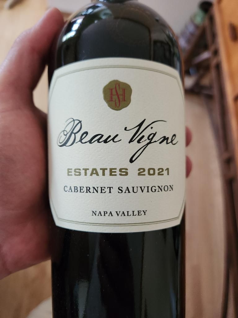 2021 Beau Vigne Cabernet Sauvignon Cabby, USA, California, Napa Valley ...