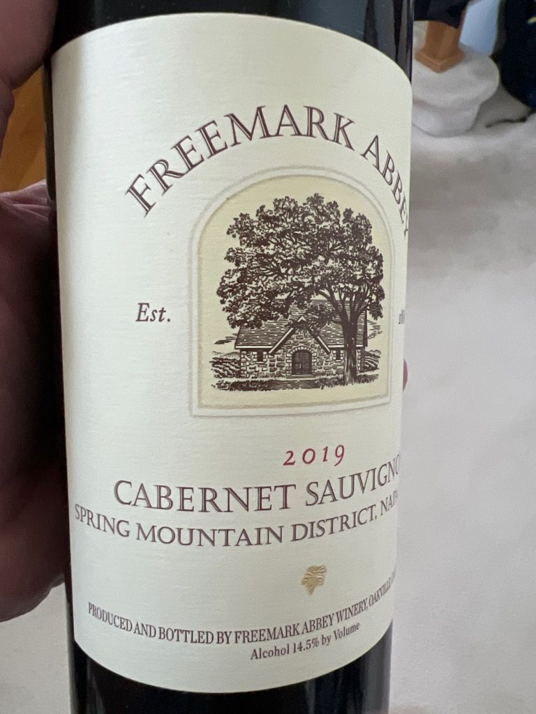 2019 Freemark Abbey Cabernet Sauvignon Spring Mountain District, USA ...