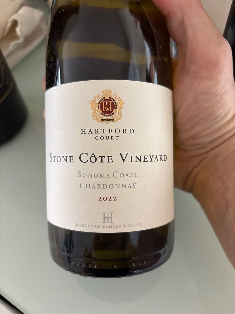 2022 Hartford / Hartford Court Chardonnay Stone Côte Vineyard, USA ...