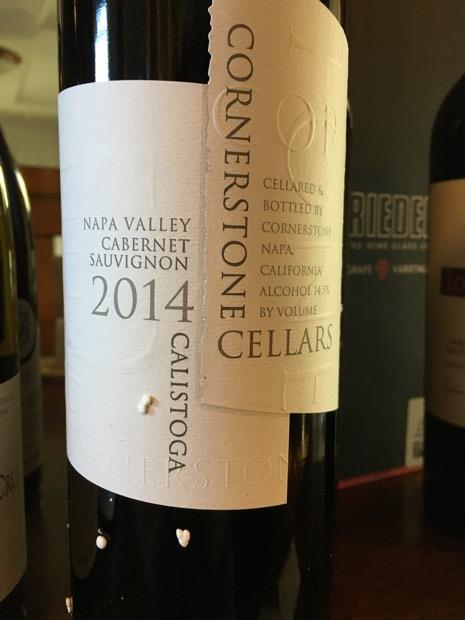 2014 Cornerstone Cellars Cabernet Sauvignon, USA, California, Napa ...