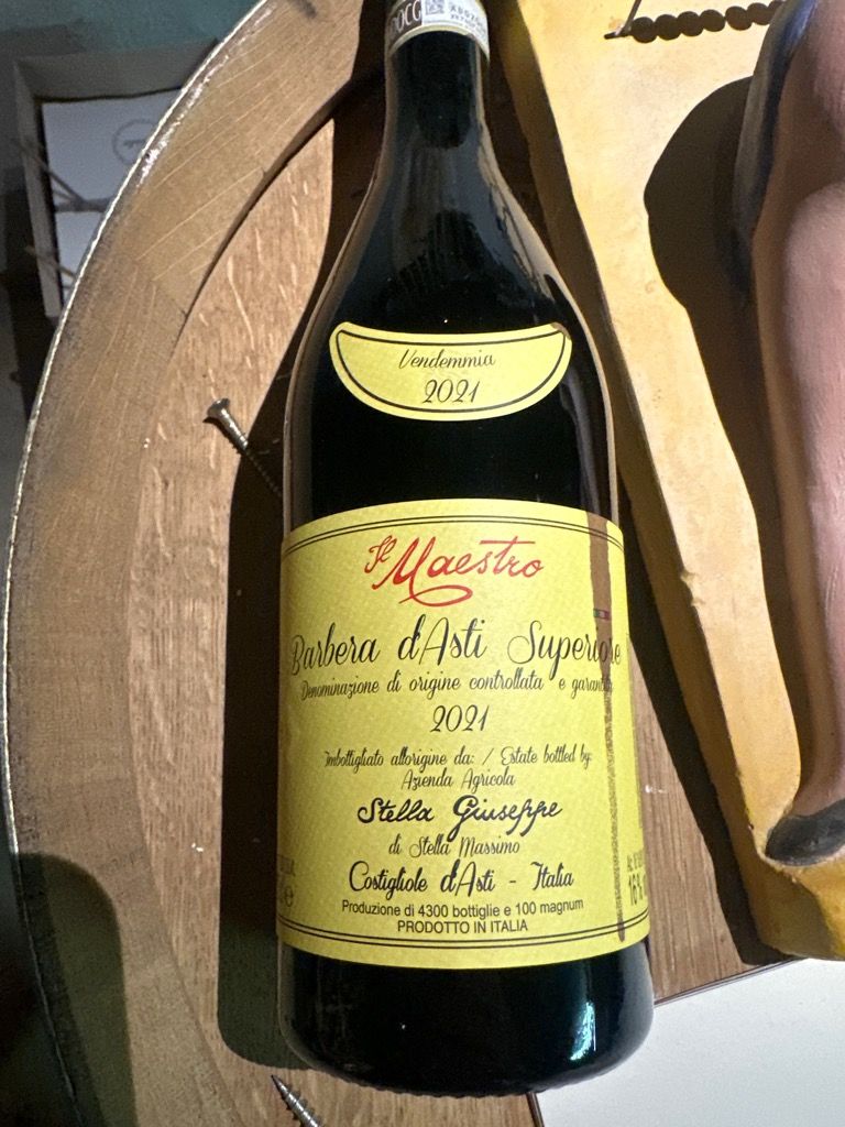 2022 Stella Giuseppe di Stella Massimo Barbera d'Asti Superiore Il ...