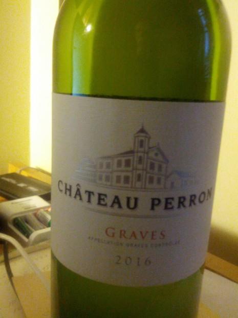 2016 Château Perron Blanc, France, Bordeaux, Graves - CellarTracker