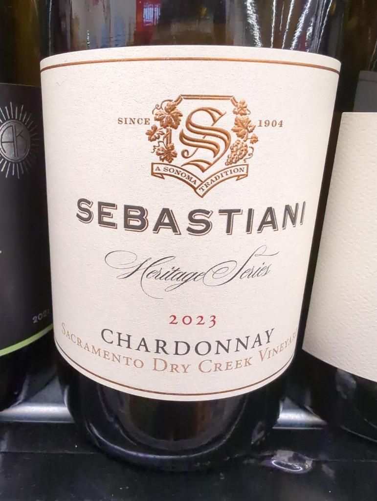 2023 Sebastiani Vineyards & Winery Chardonnay Heritage Series ...
