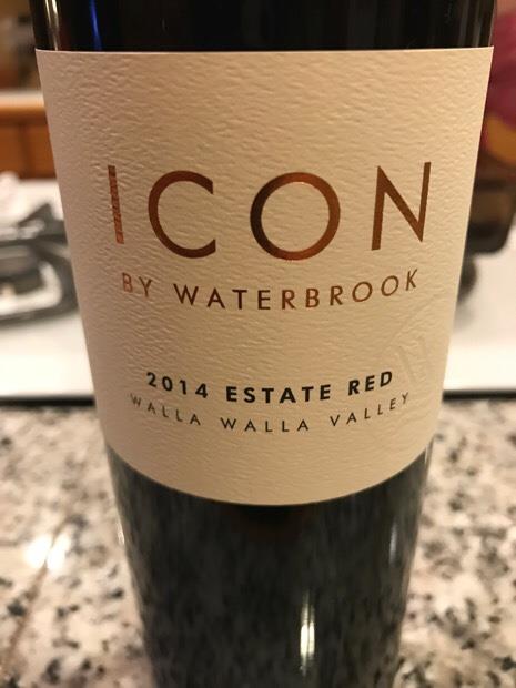 2017 Waterbrook Icon Reserve Estate Red Blend, USA, Washington ...