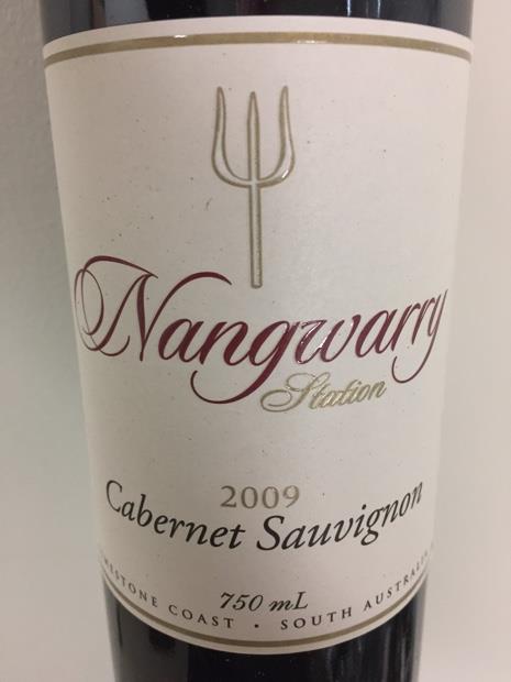 2009 Nangwarry Station Cabernet Sauvignon, Australia, South Australia ...