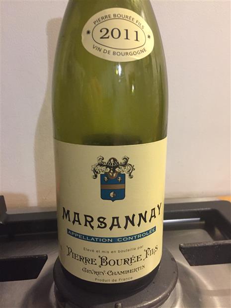 2014 Pierre Bourée Fils Marsannay Blanc, France, Burgundy, Côte de ...