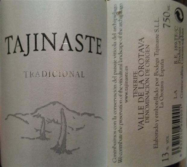 2009 Bodegas Tajinaste Valle de la Orotava Tinto Tradicional, Spain ...
