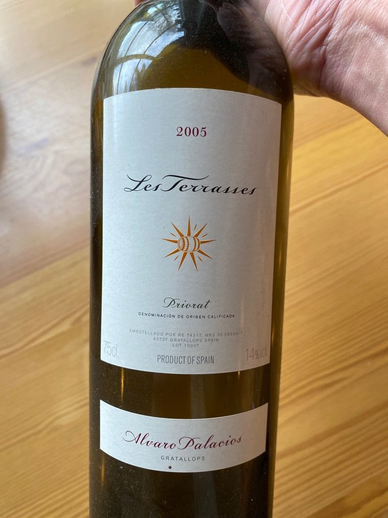 2005 Alvaro Palacios Priorat Les Terrasses, Spain, Catalunya, Priorat ...