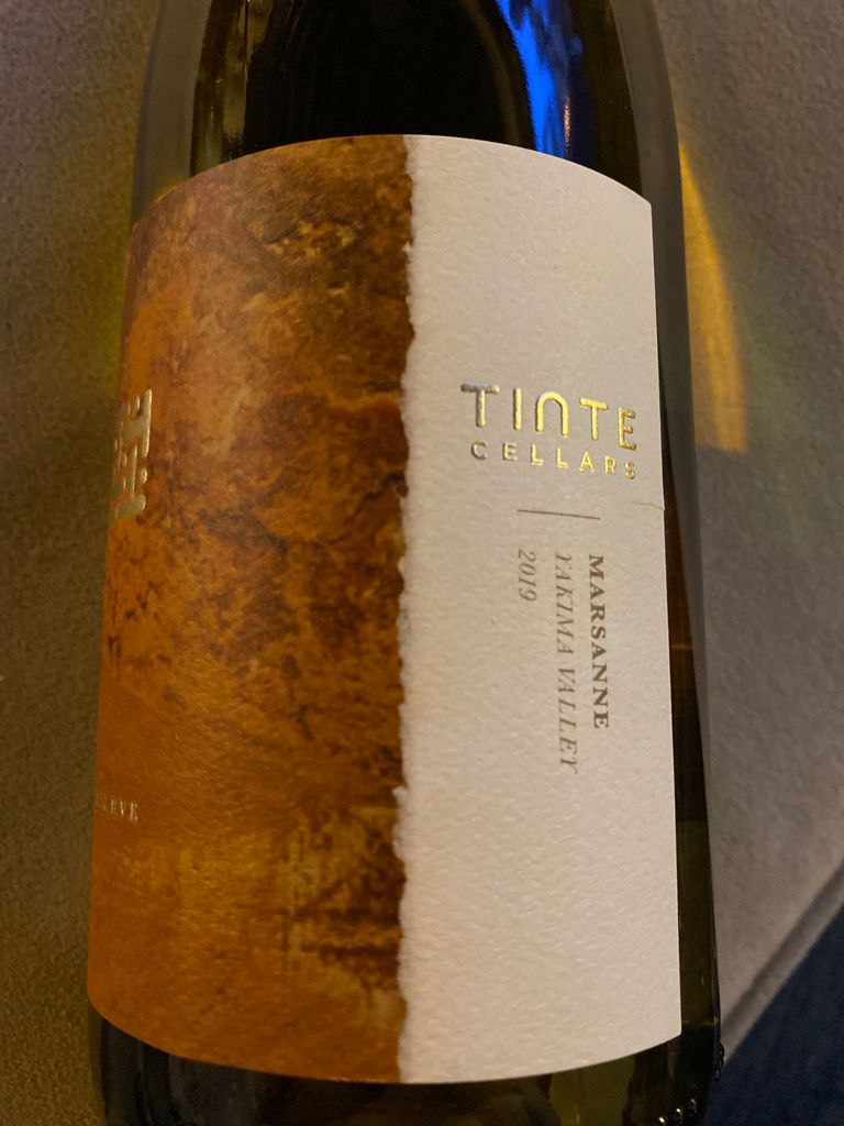 2019 Tinte Cellars Marsanne, USA, Washington, Columbia Valley, Yakima ...