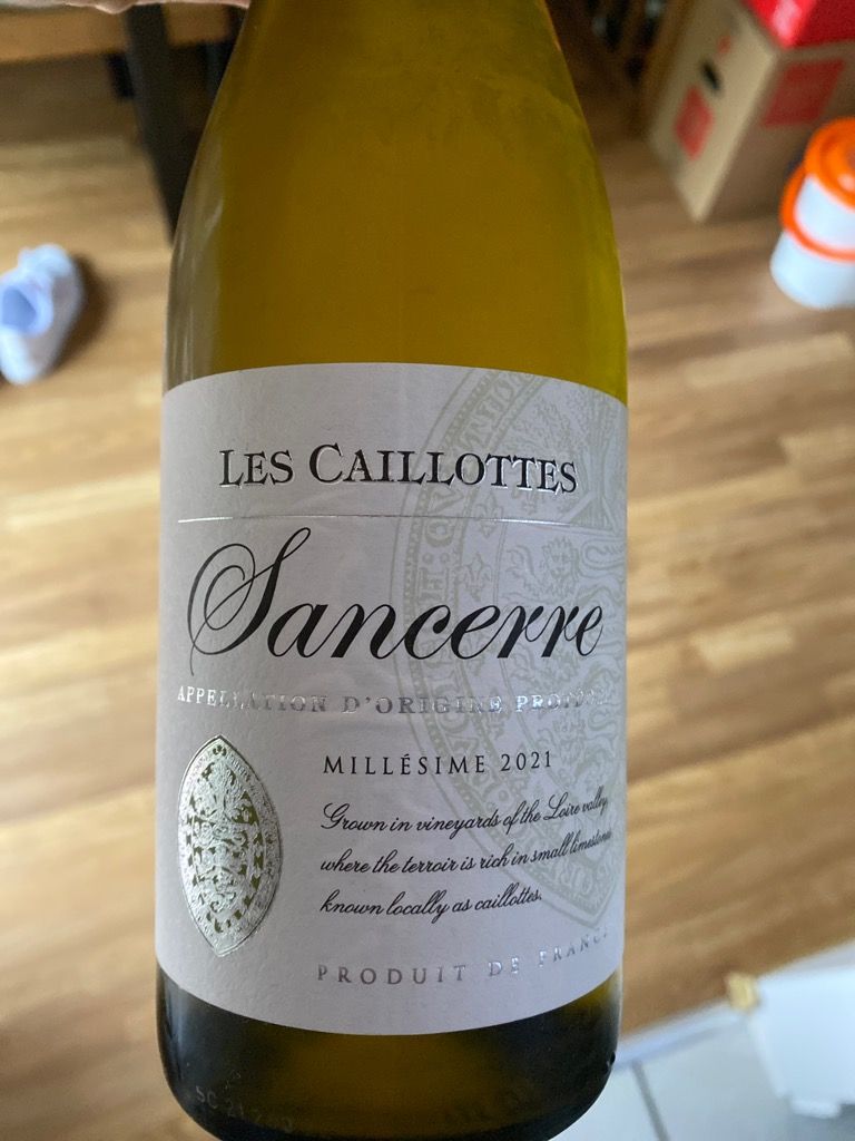 2021 Cave des Vins de Sancerre Sancerre Les Caillottes, France, Loire ...