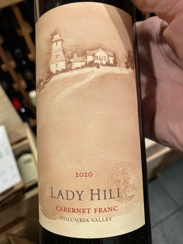 2020 Lady Hill Cabernet Franc, USA, Washington, Columbia Valley ...