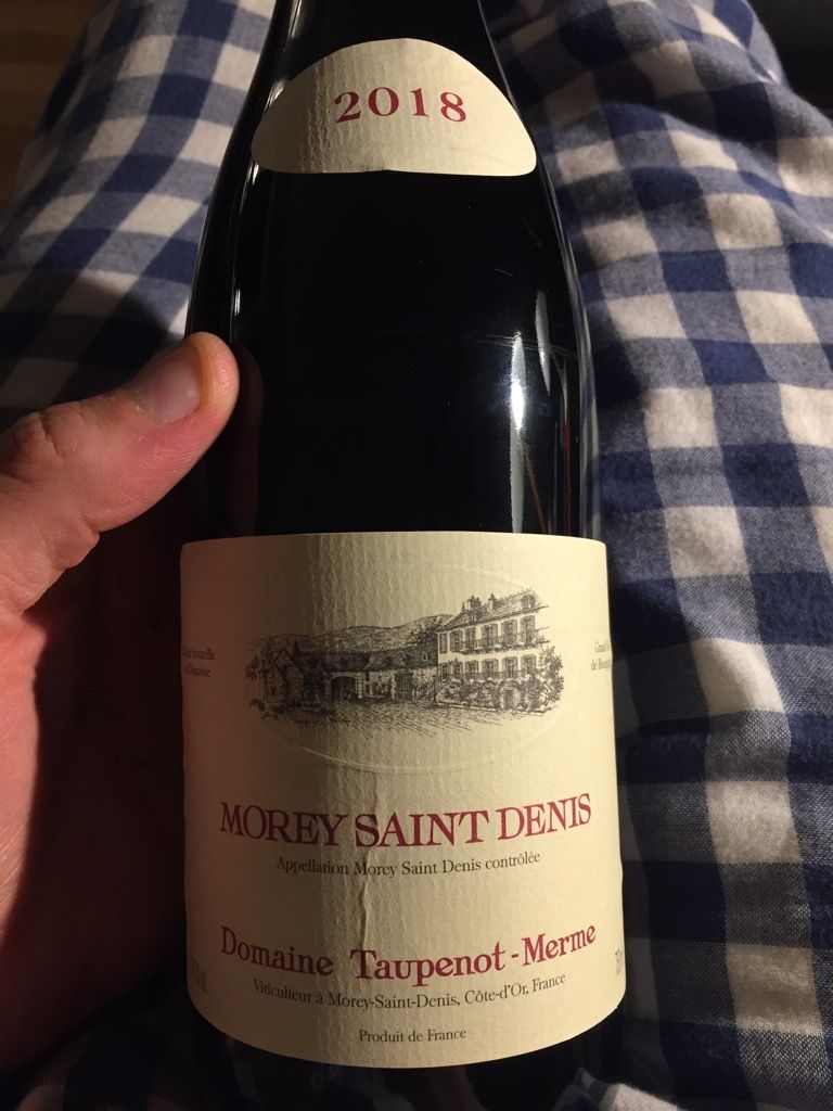 2018 Domaine Taupenot-Merme Morey St. Denis, France, Burgundy, Côte de ...