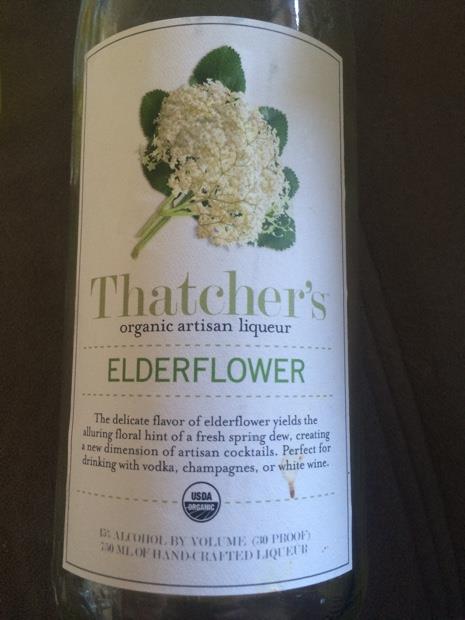 NV Thatcher's Distillery Elderflower Liqueur, USA, Michigan - CellarTracker