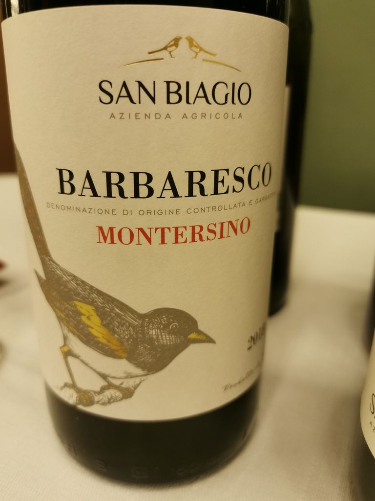 2018 San Biagio Barbaresco Montersino, Italy, Piedmont, Langhe ...