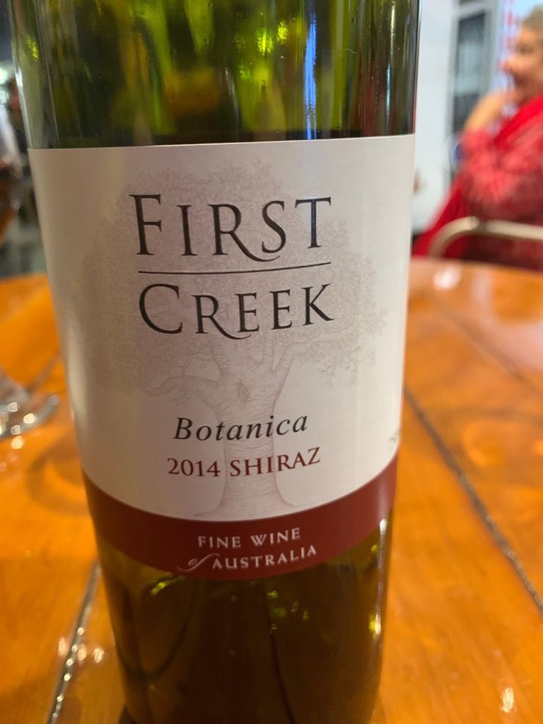 2014 First Creek Wines Shiraz Botanica, Australia, New South Wales ...