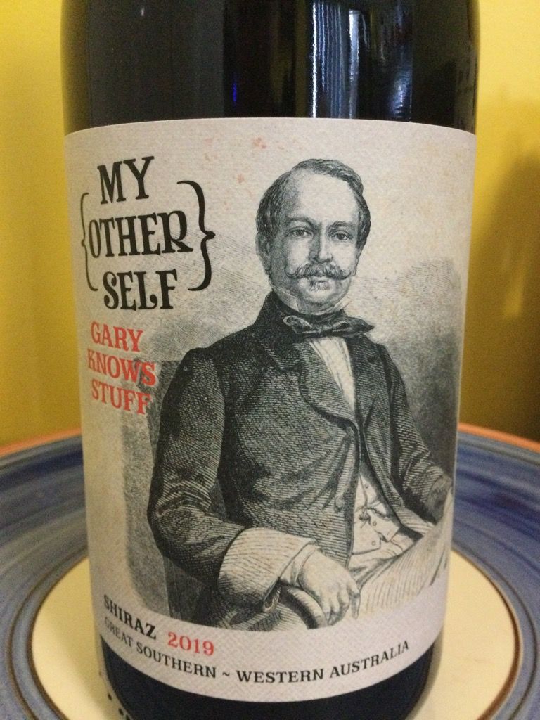 2022 My Other Self Shiraz Gary Knows Stuff, Australia, Western ...