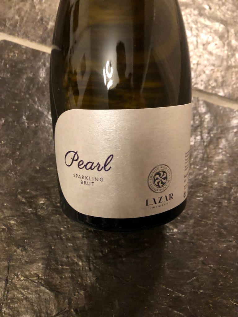 2022 Lazar Pearl Sparkling Brut Chardonnay, North Macedonia, Povardarie ...