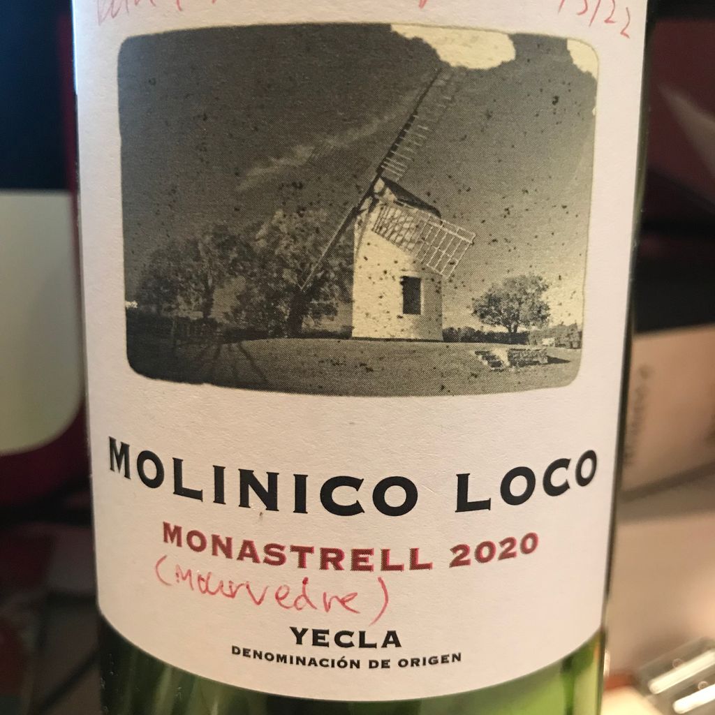2020 Bodegas Castaño Monastrell Yecla Molinico Loco, Spain, Murcia ...