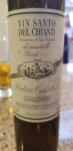 2002 Falchini Vin Santo del Chianti Podere Casale Iº, Italy, Tuscany ...