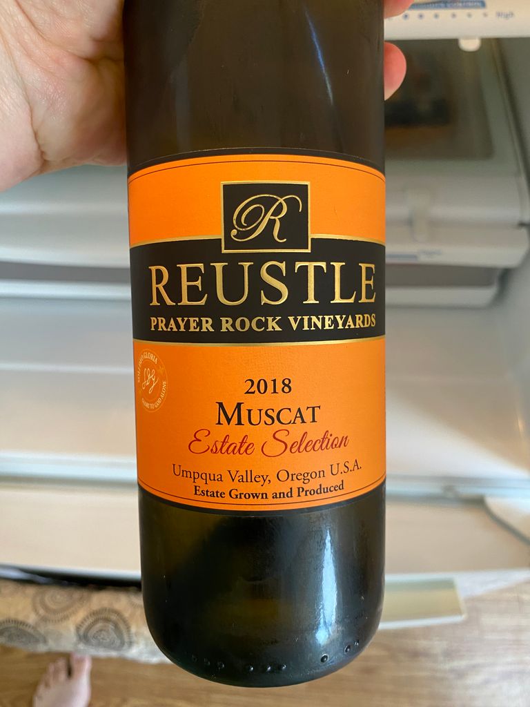 2018 Reustle Muscat Estate Selection Prayer Rock Vineyards, USA, Oregon ...