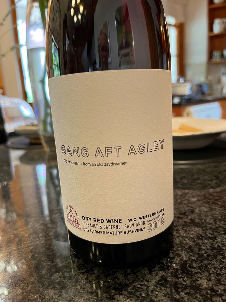 2015 Alheit Vineyards Cabernet Sauvignon Cinsaut blend Gang Aft Agley ...
