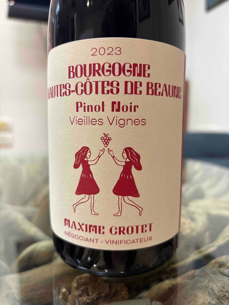 2023 Maxime Crotet Bourgogne Hautes-Côtes de Beaune Vieilles Vignes ...
