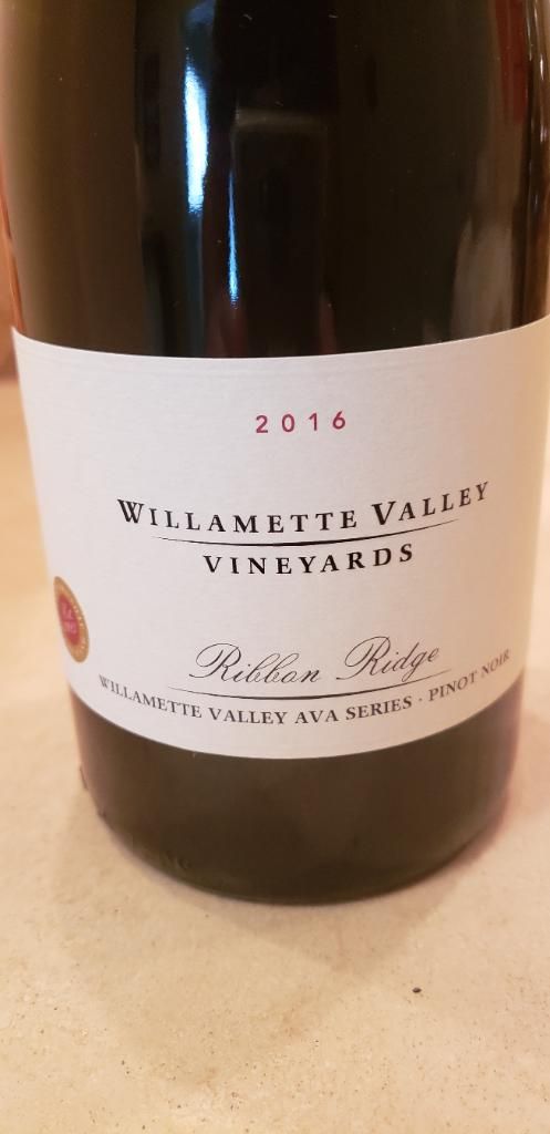2016 Willamette Valley Vineyards Pinot Noir AVA Series: Ribbon Ridge ...