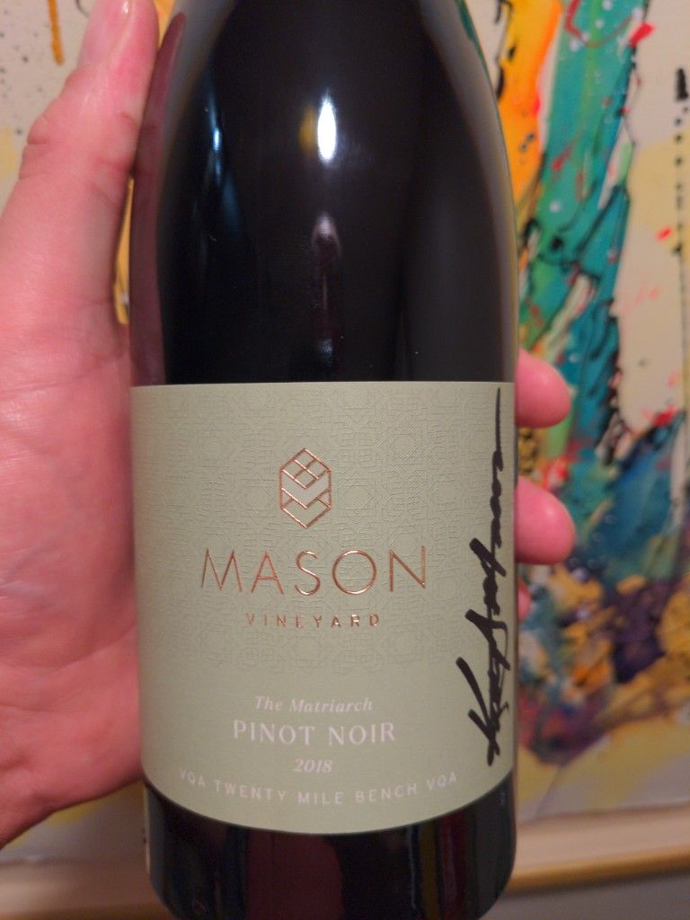 2018 Mason Vineyard Pinot Noir The Matriarch, Canada, Ontario, Niagara ...