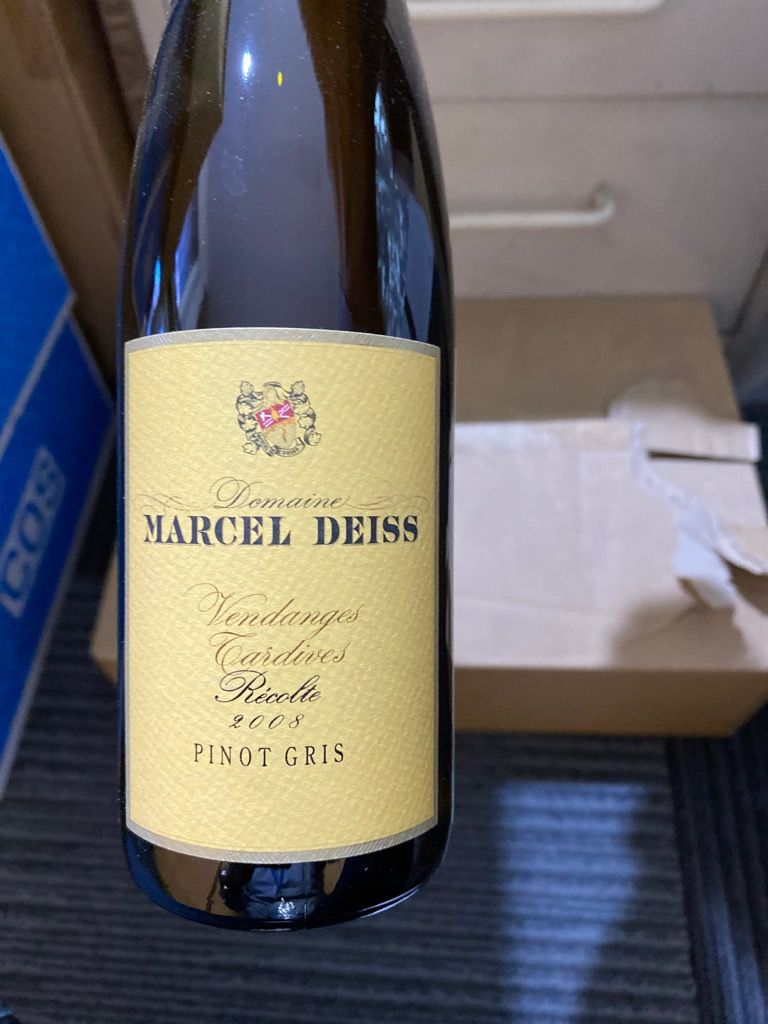 2009 Marcel Deiss Gewurztraminer Vendanges Tardives, France, Alsace ...