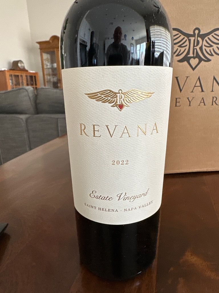 2022 Revana Cabernet Sauvignon Revana Estate Vineyard, USA, California ...