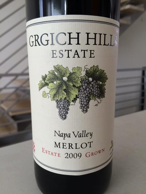 2009 Grgich Hills Merlot, USA, California, Napa Valley - CellarTracker