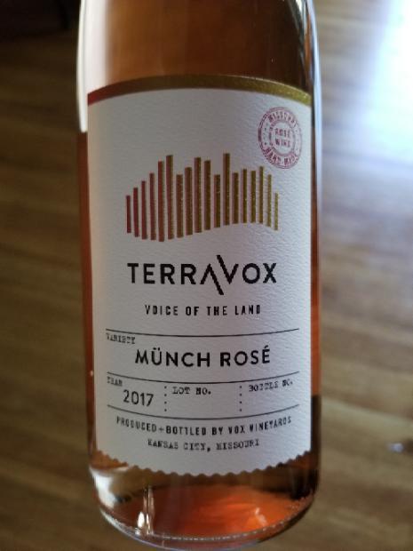 2022 Terravox Munch Rosé, USA, Missouri - CellarTracker