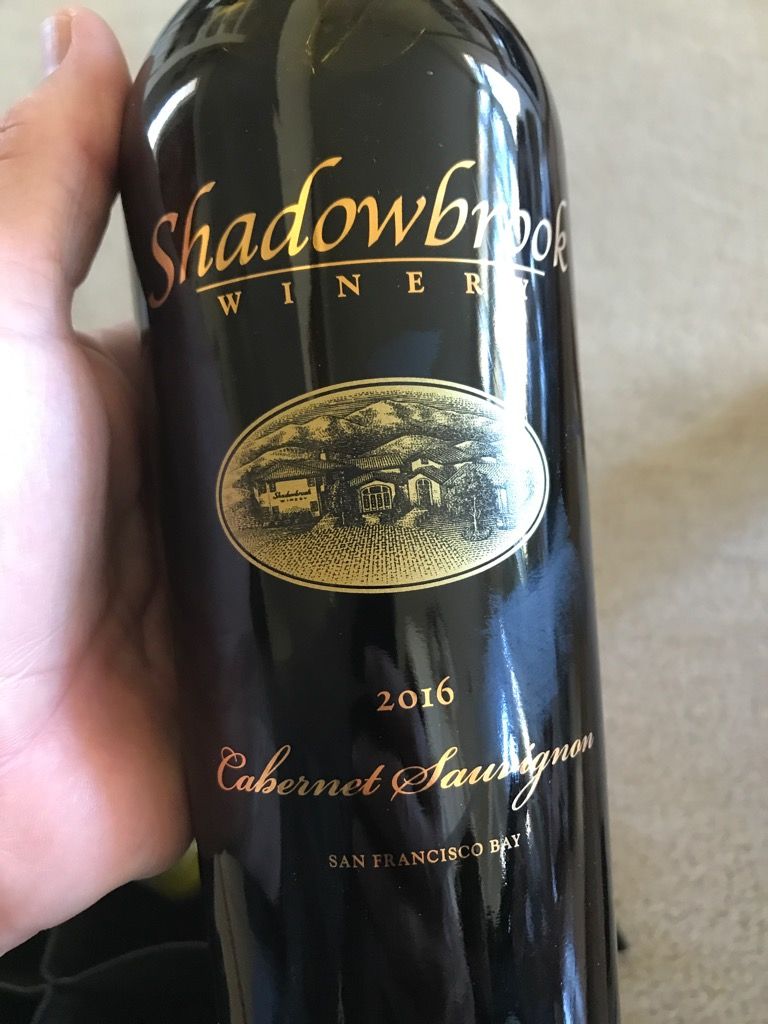 2017 Shadowbrook Winery Cabernet Sauvignon, USA, California, San ...